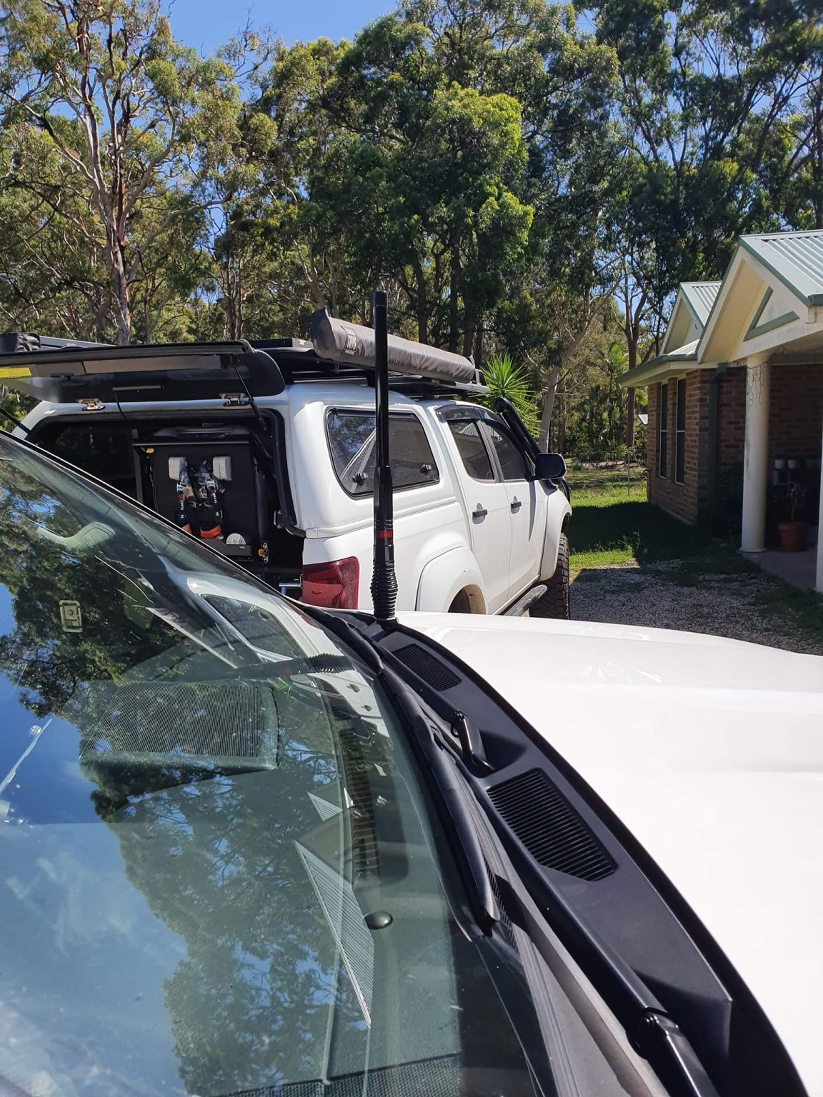 GMF Toyota Prado 120 Bonnet Antenna Bracket (Passenger) | The Fitting Bay