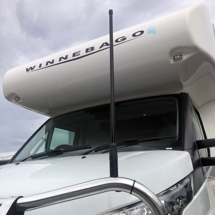 Heavy Duty AM/FM Spring Base Antenna 650mm AXA650 | The Fitting Bay