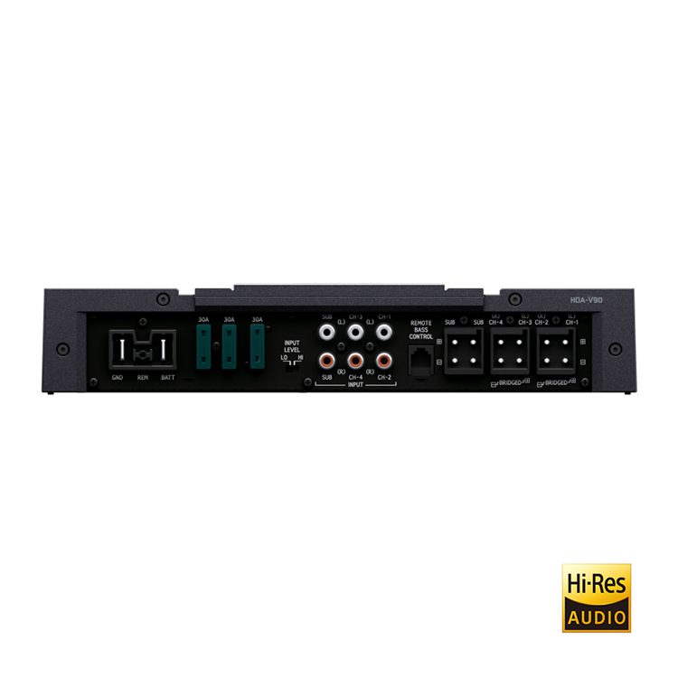 Alpine HDA-V90 Status Hi-Res Audio 5/3 Channel Amplifier | The Fitting Bay